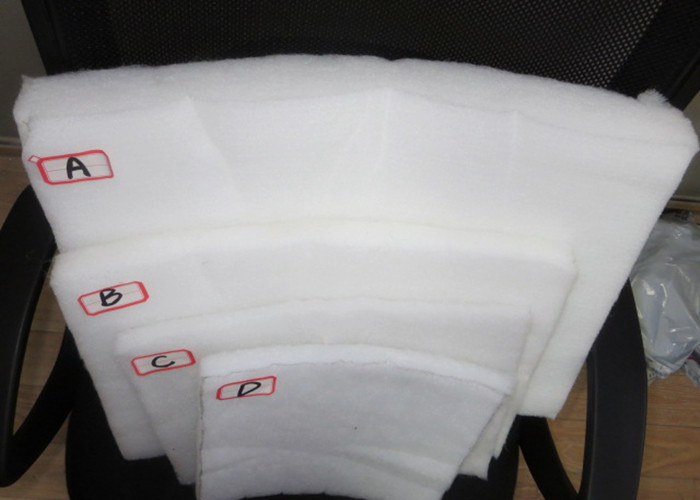 Polyester / Cotton Wadding Micron Filter Cloth for Sportswear / Home ...