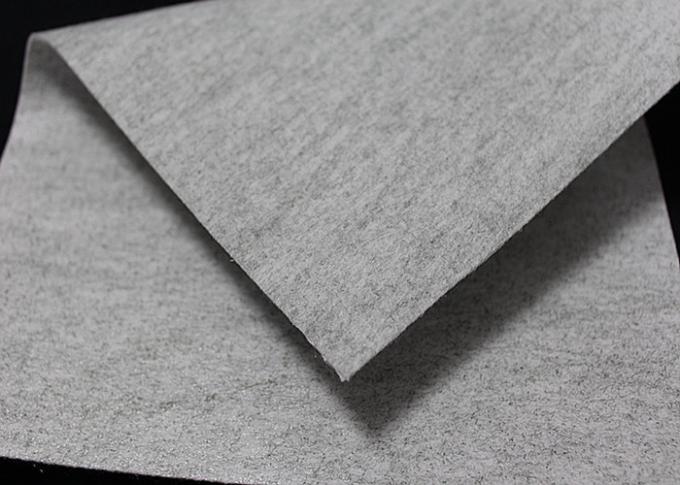Nonwoven needle punched polyester felt filter , washable filter media