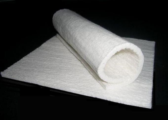 Nonwoven Needle Felt Glass Fiber Filter Cloth / Dust Filter Bag